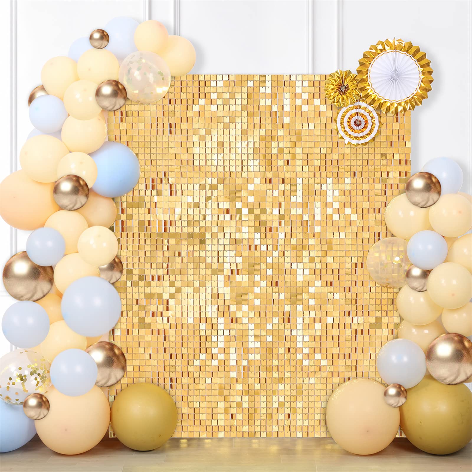 Shimmer Wall Backdrop Panels Wedding Shimmer Backdrop Sparkly Gold ...