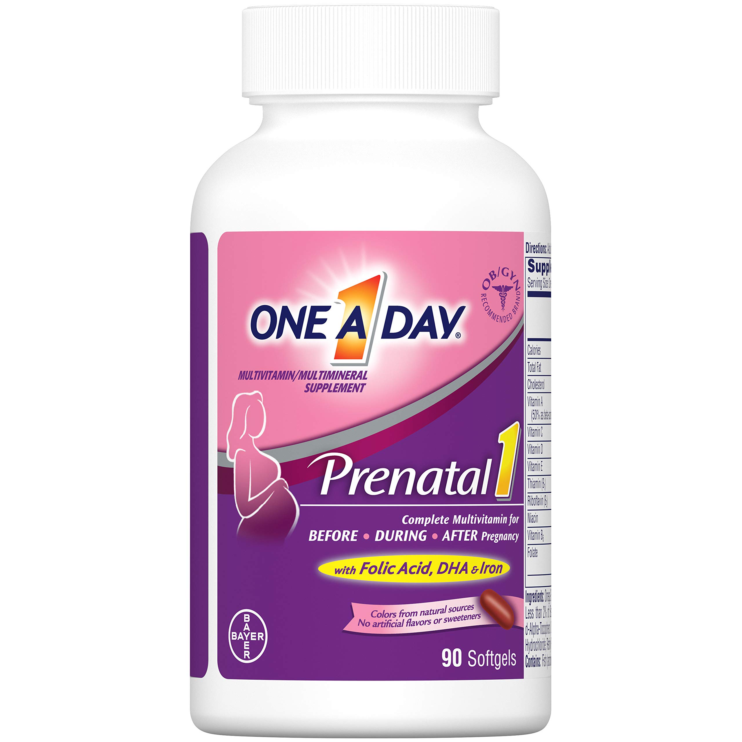 One A Day Women s Prenatal 1 Multivitamin Supplement For Before