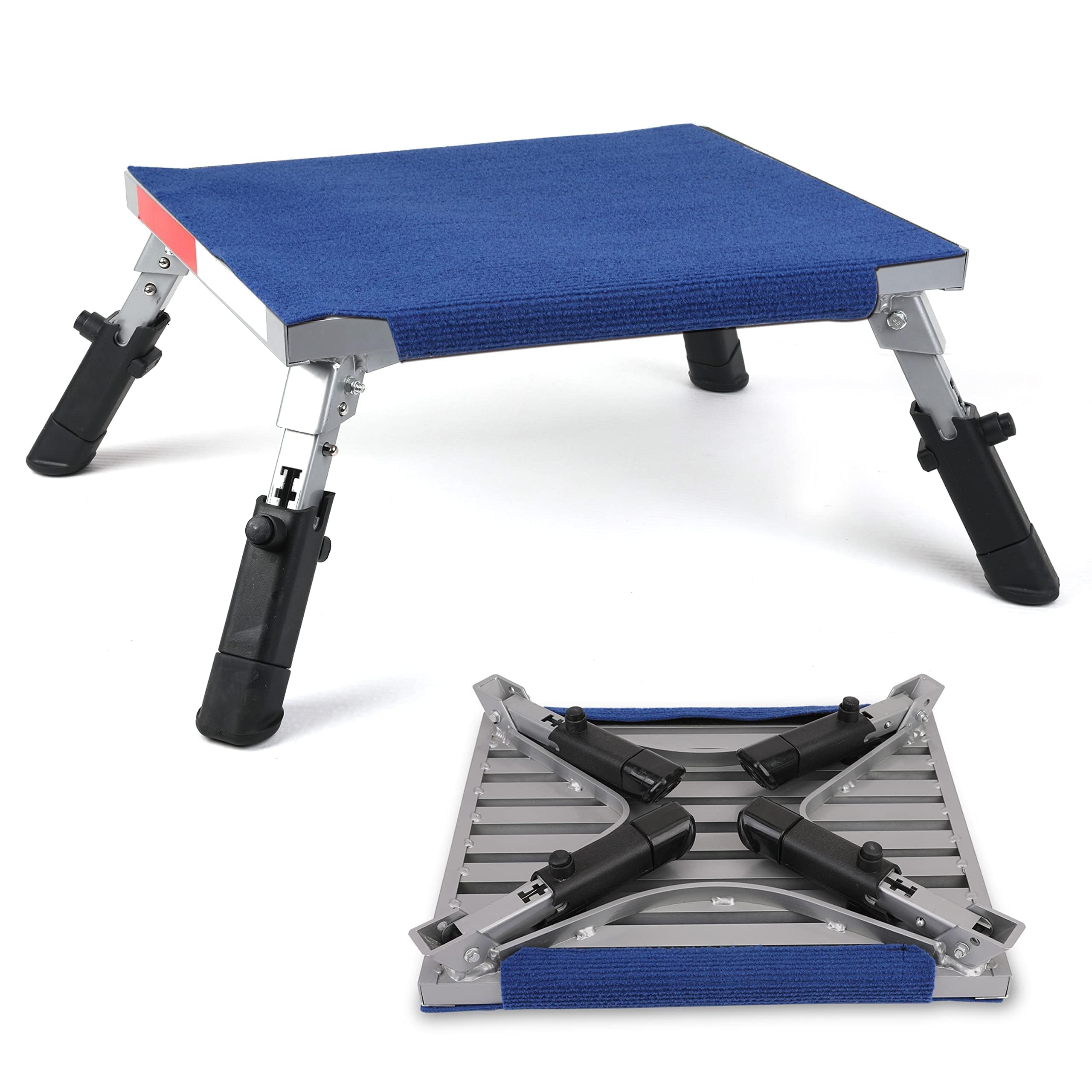 PR1ME Safety RV Steps, 19" x 14.5" Extra Large RV Step Stool with Glow ...