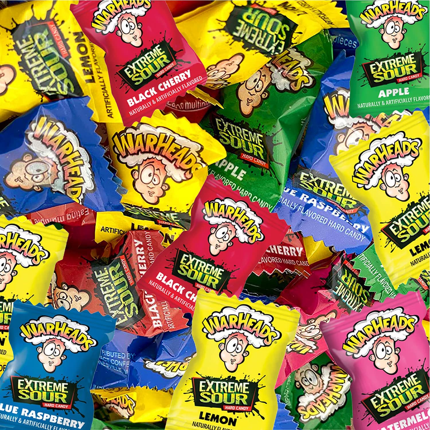Mua Warheads Extreme Sour Hard Candy, Assorted Fruit Flavored ...
