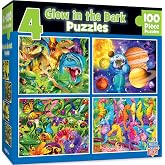 Amazon.com: MasterPieces – Jigsaw Puzzle Set for Kids 6+ Years, 4-Pack ...