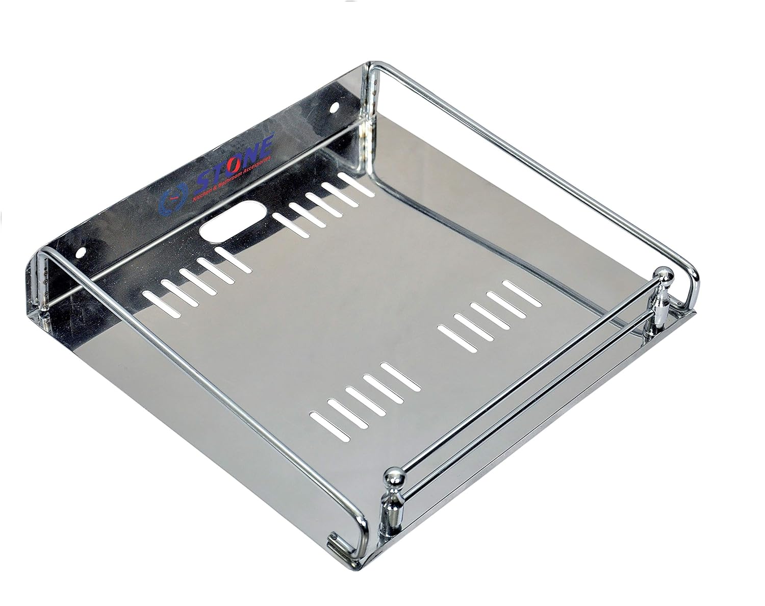 Buy STONE Stainless Steel Multi Purpose Setup Box Stand Wall Shelf and ...