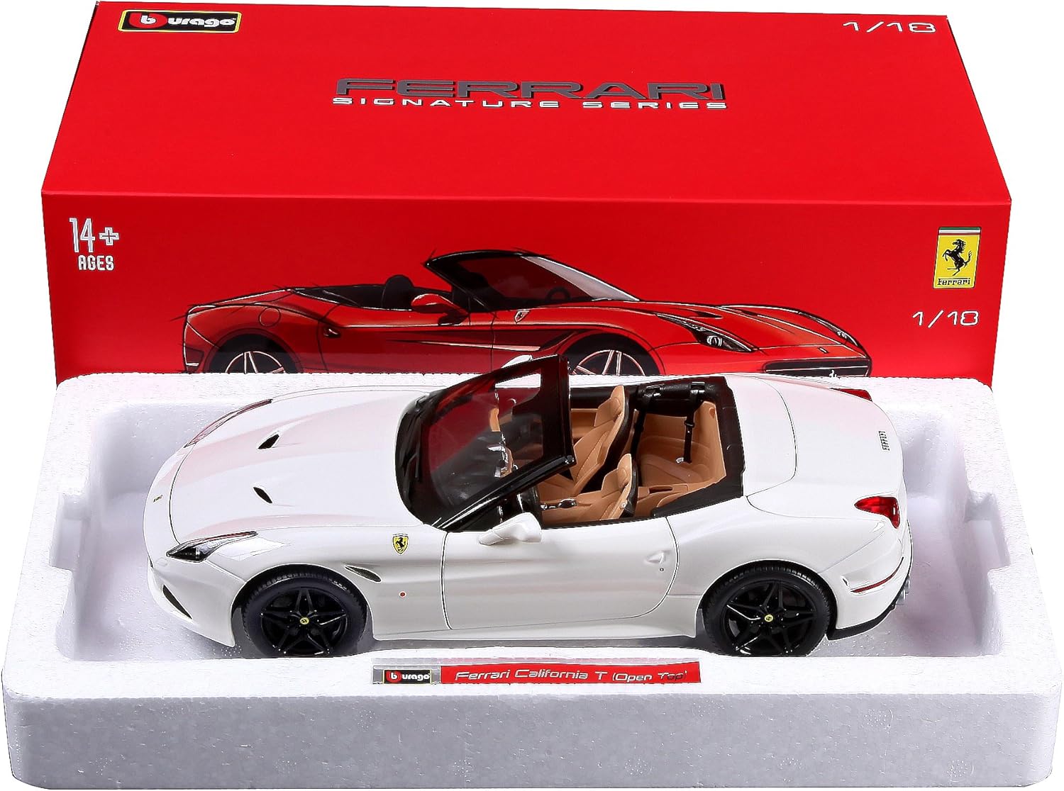 Tobar B18-16904 California T Open Top Model Toy, 1:18 Scale – BigaMart