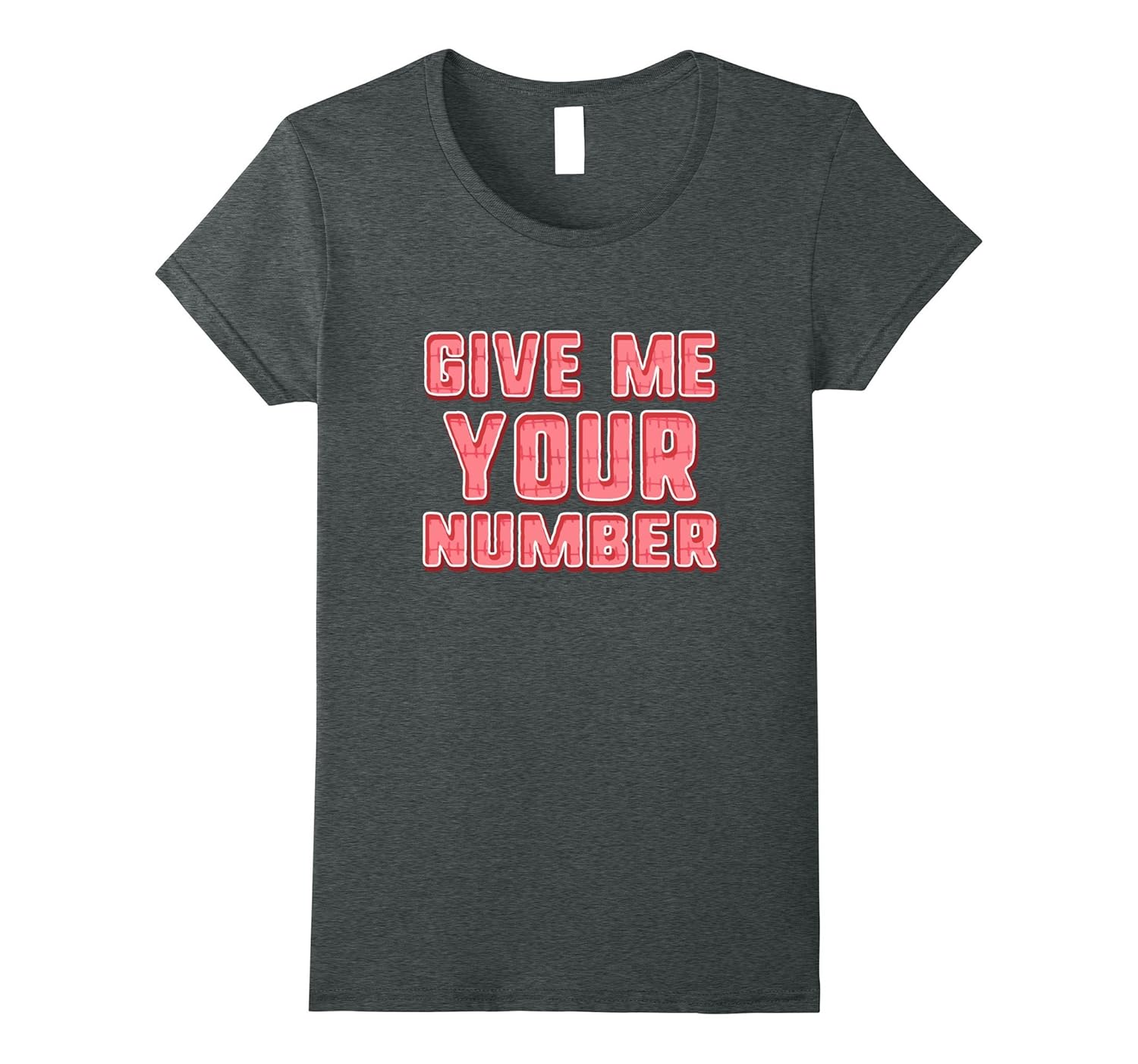 Give me your number shirt-4LVS