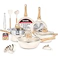 Amazon.com: Bakken-Swiss 14-Piece Kitchen Cookware Set – Granite Non ...