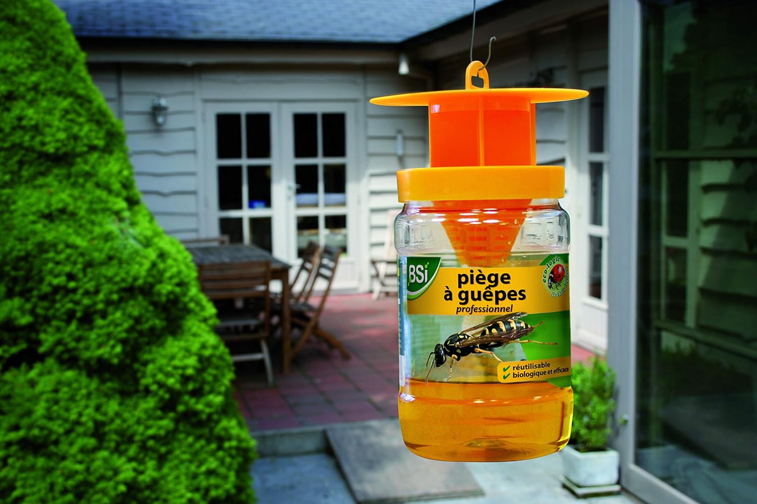 BSI 50086 Pocket Wasp Trap – Single Use, yellow - BigaMart