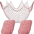 Amazon.com: Shappy 2 Pieces Fish Net Decorative 80 x 40 inch, Wall ...