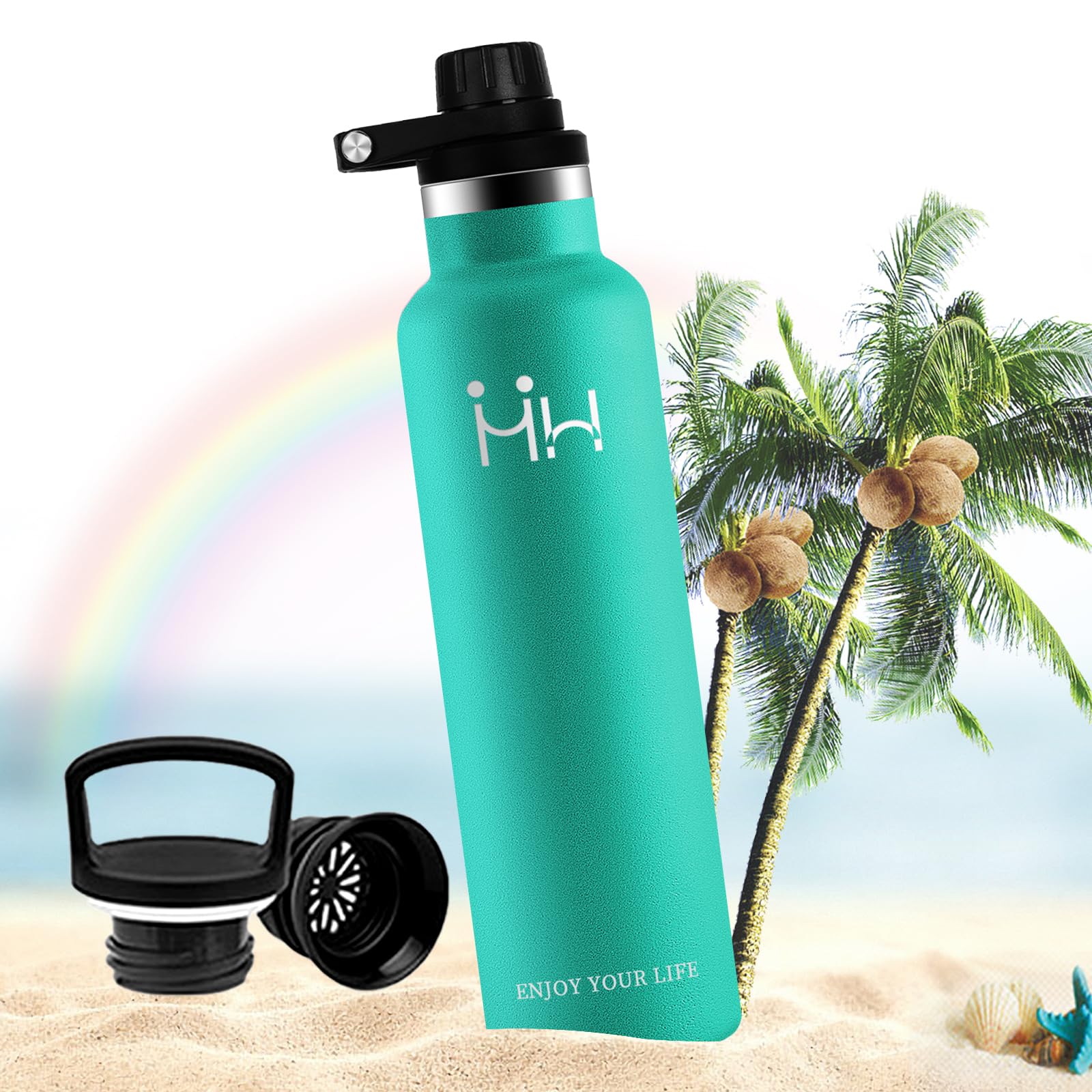 Mua BOONSHAK Carbonated Thermal Insulated Water Bottle, 33.8 fl oz ...