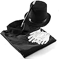 Kids Magician Costume for Boys and Girls with Top Hat, Cape, Magic Wand ...