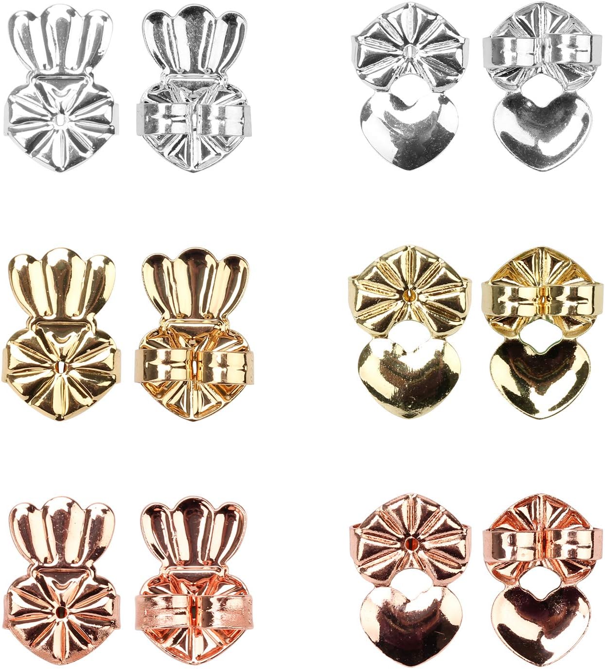 6 Pairs Magic Earring Lifters Earring Backs for Heavy Earring ...