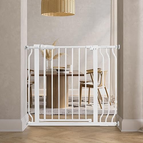 BalanceFrom Easy Walk-Thru Safety Gate for Doorways and Stairways with ...