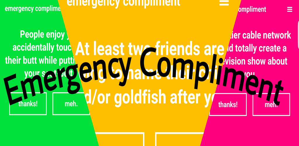 Emergency Compliment:Amazon.co.uk:Appstore for Android