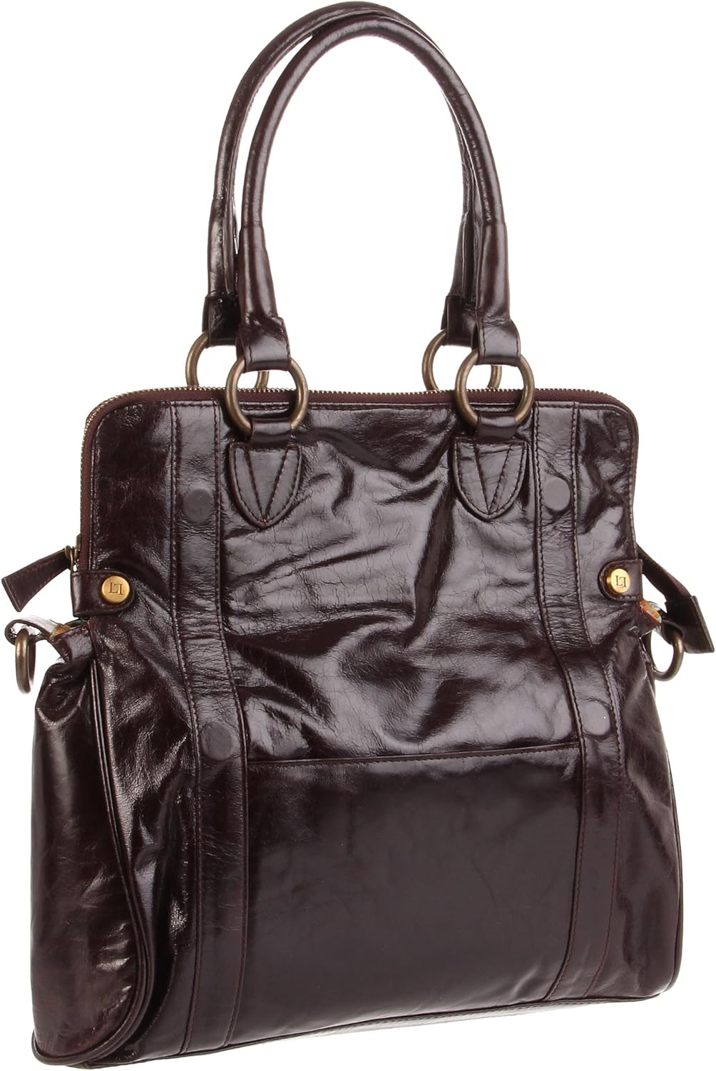 Latico Women's Sydney Convertible Tote, Blackberry: Handbags: Amazon.com