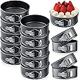 Amazon.com: Sunnyray 16 Pcs Mini Springform Pans Set - Mini Cake ...