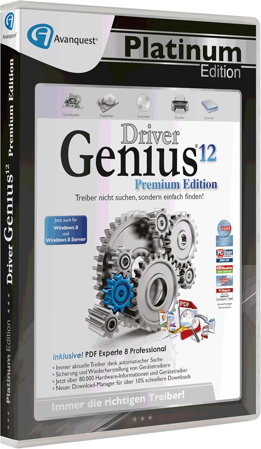 Avanquest Software Driver Genius 12 Premium Platinum Edition: Amazon.es ...