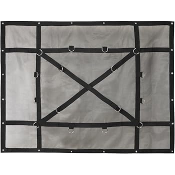 Amazon.com: Truck Cargo Netting With D-Rings - Trailer Cargo Net With ...