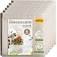 Amazon.com: Olicity Cheese Cloths, Grade 100, 20x20Inch Hemmed ...