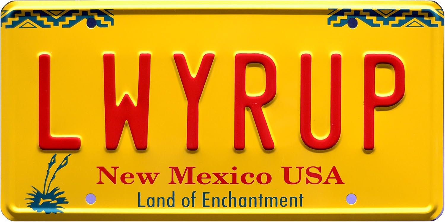 Breaking Bad | LWYRUP | Metal Stamped License Plate, License Plate ...