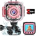 Amazon.com : PROGRACE Kids Camera Waterproof Gift Toy - Children ...