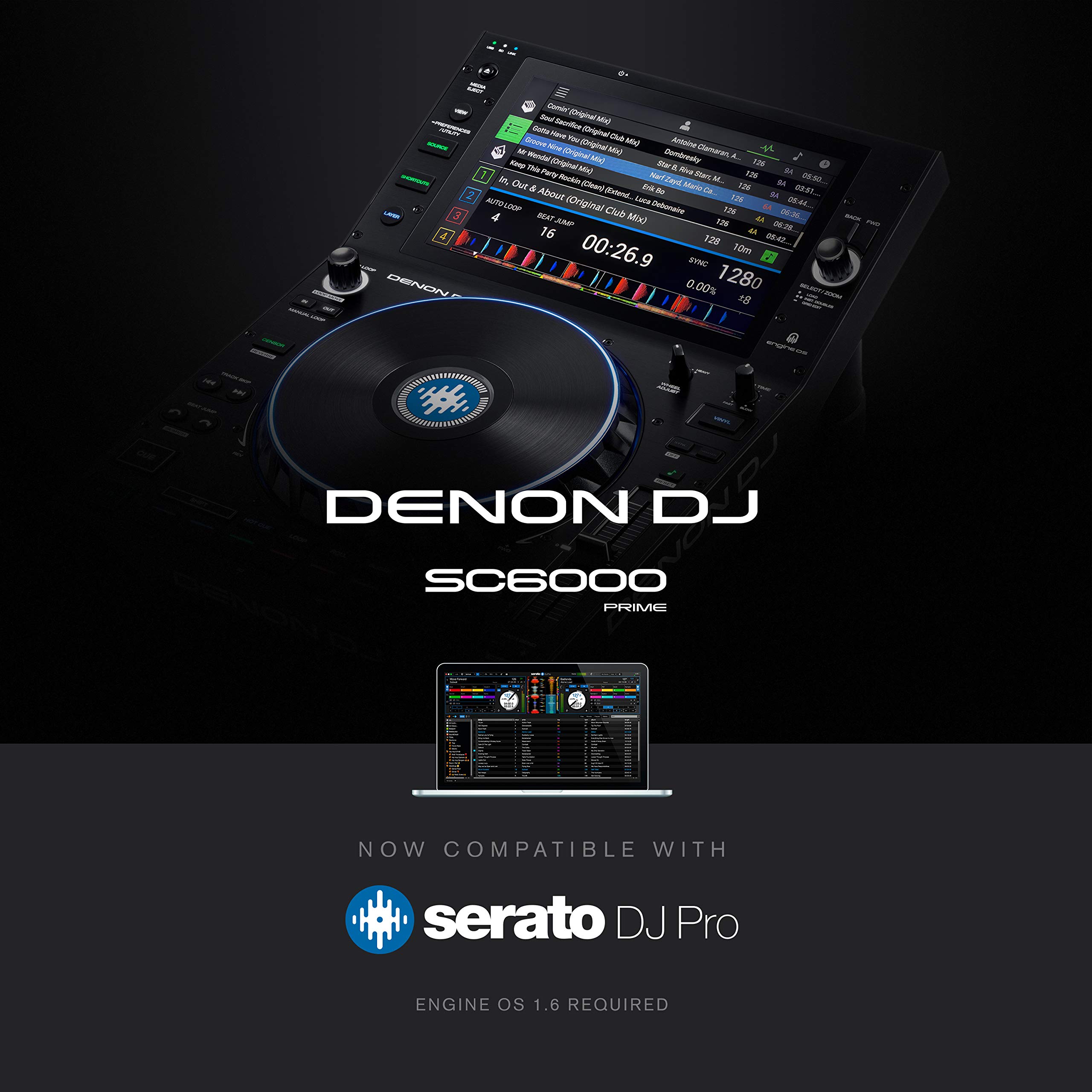 Denon DJ SC6000 PRIME: reproductor multimedia profesional independiente ...