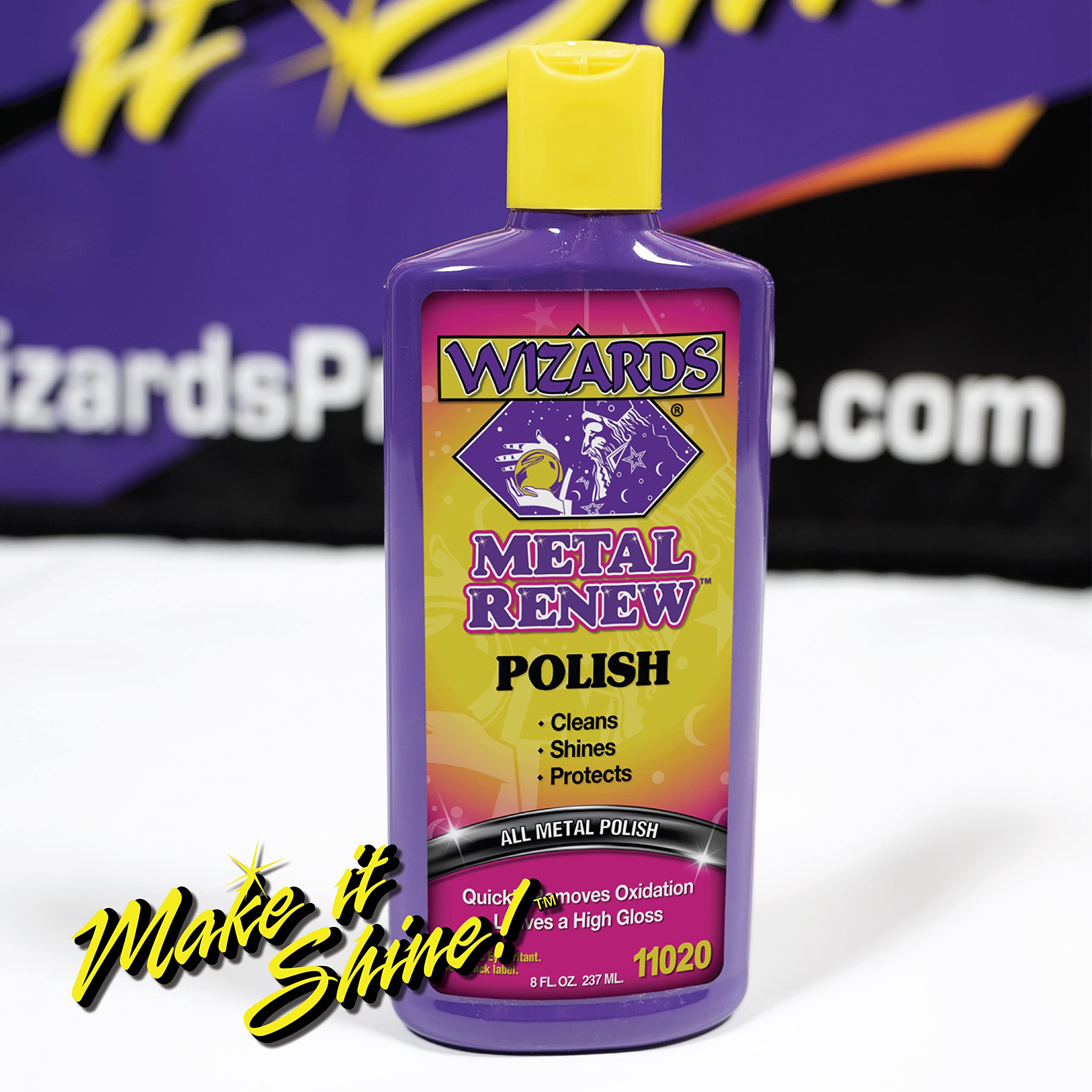 Wizards Metal Polish Cream Metal Renew - Cleans, Shines And Protects ...