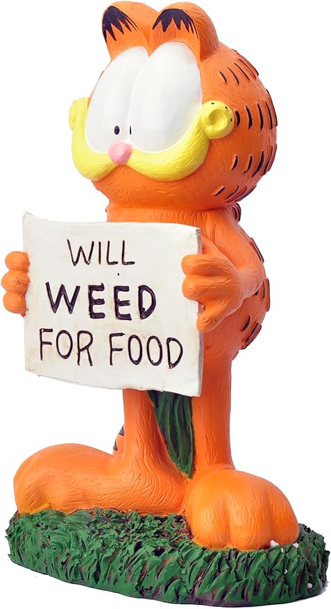 Amazon.com : Woods International Garfield the Cat Will Weed for Food ...