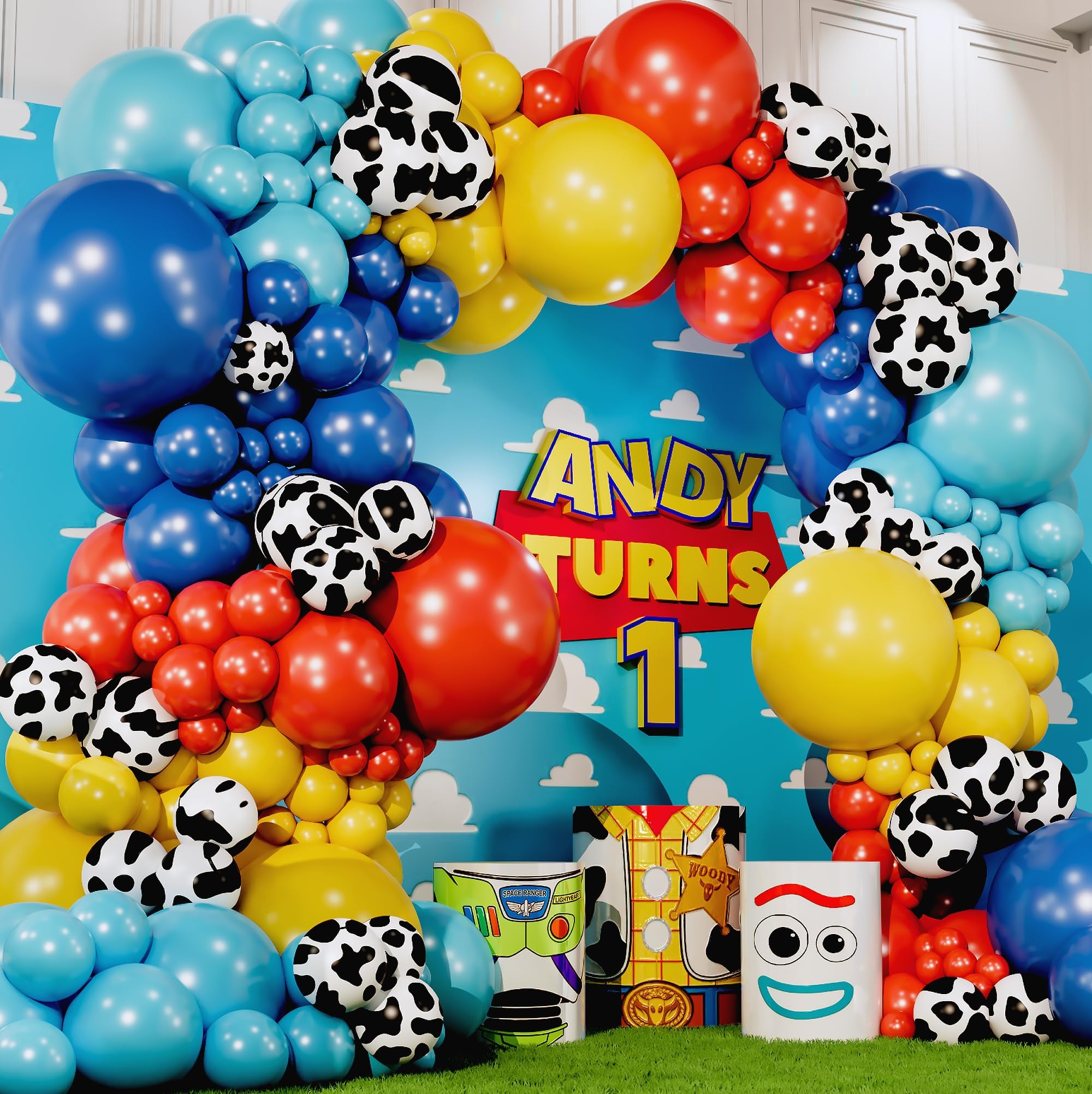 ALL-IN-1 Toy Story Balloons Garland Kit & Arch for Toy Story Birthday ...