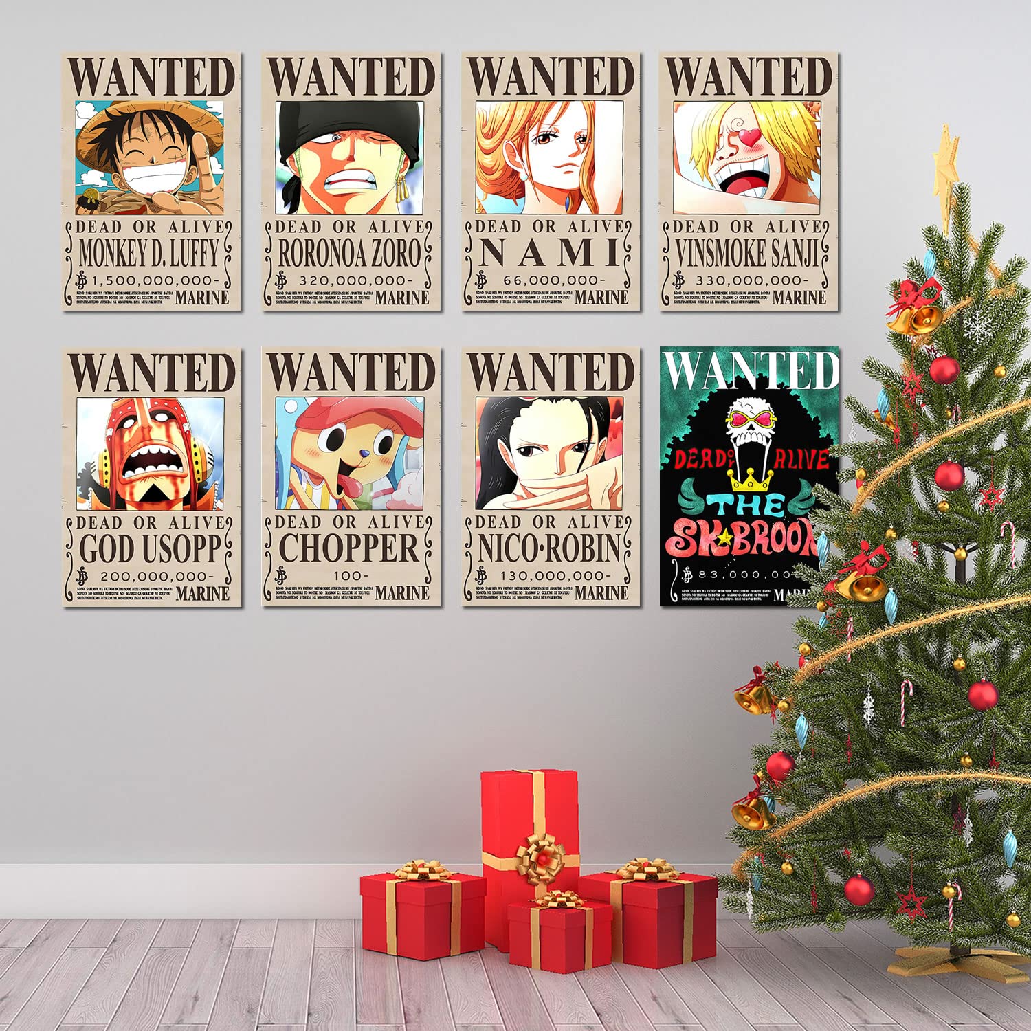 Mua Anime OP Wanted Poster,New World Luffy Poster Straw Hat Pirates ...