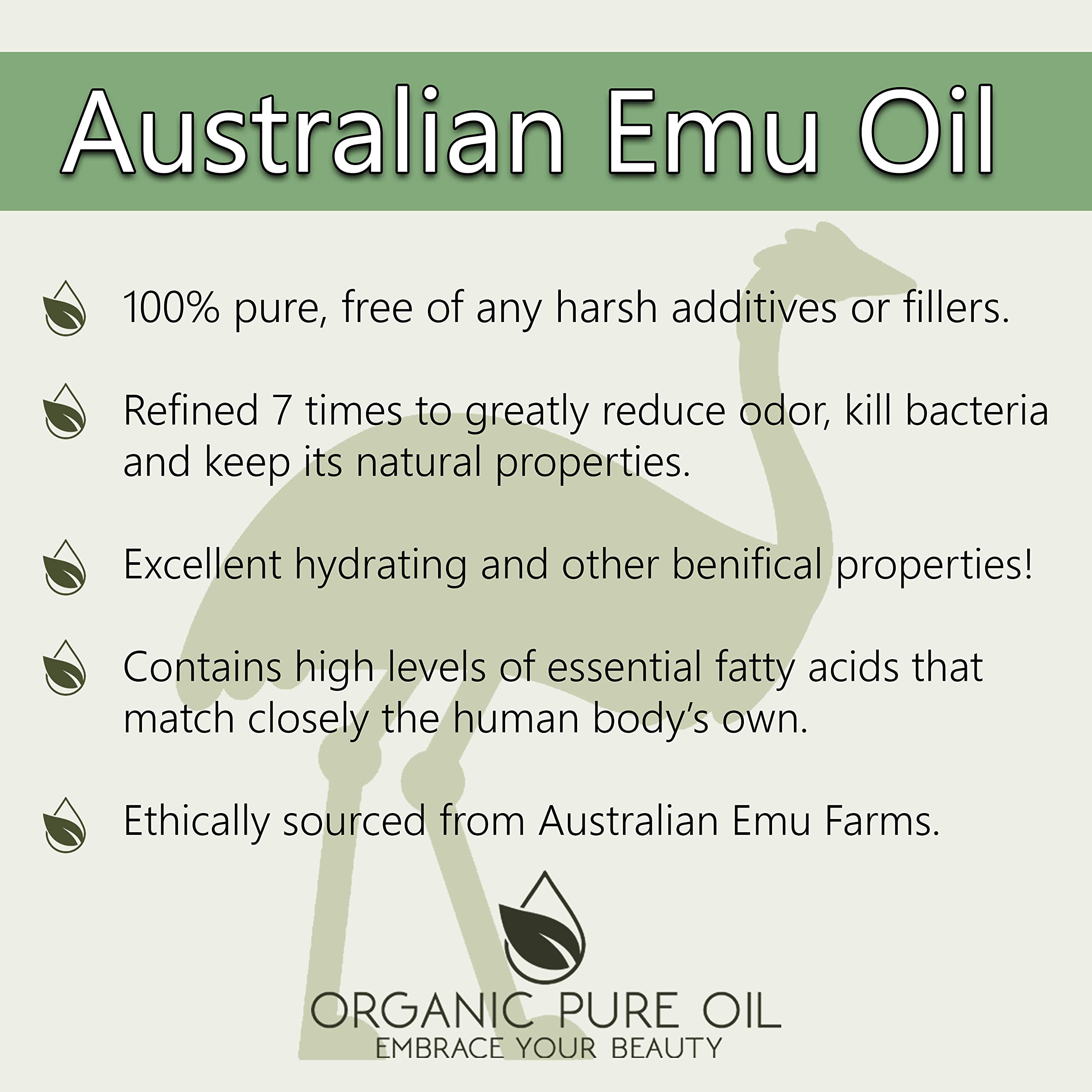 Mua OPO Australian Emu Oil - 7x Refined, Pure Creamy Rendered Extra ...