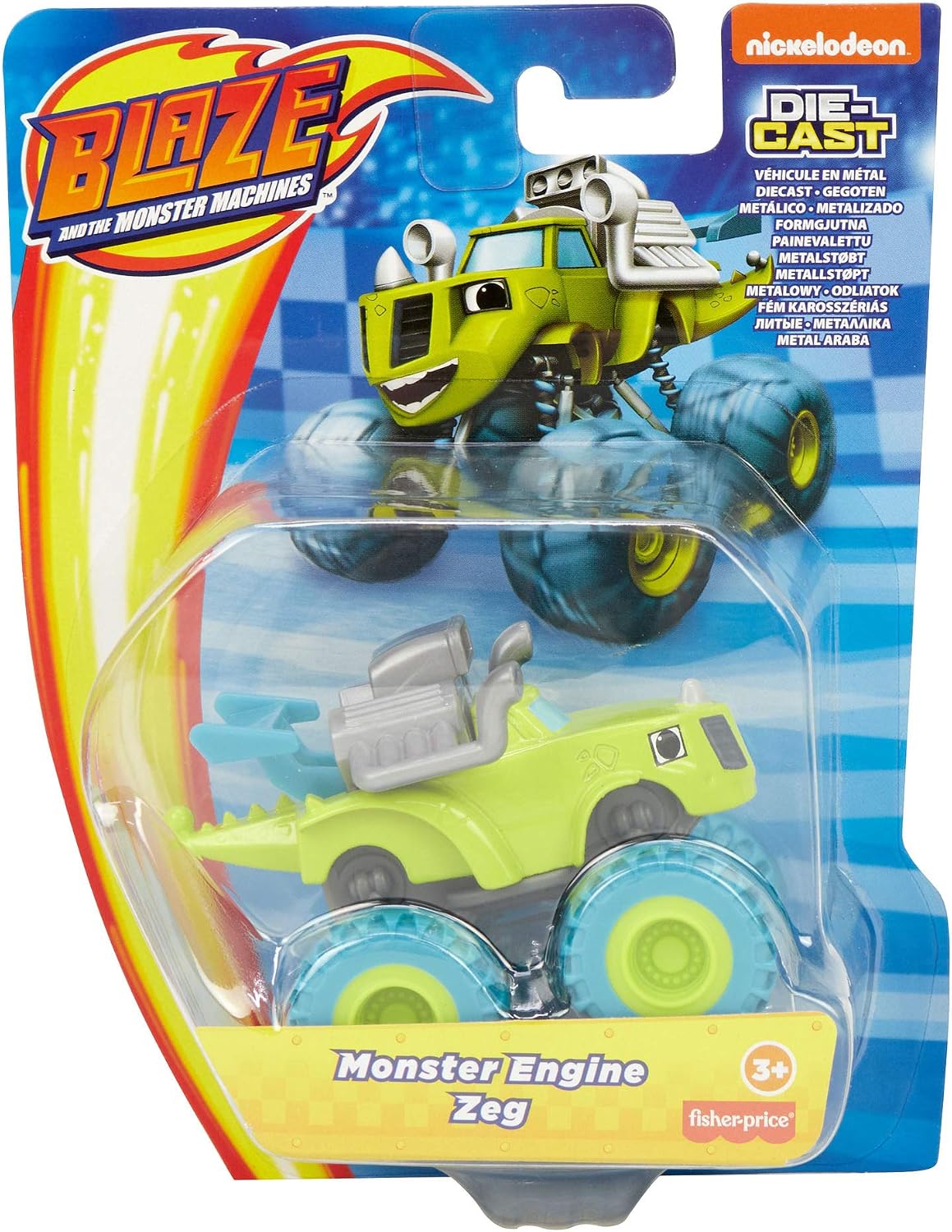 Nickelodeon Blaze and the Monster Machines Vehicle – Zeg - BigaMart
