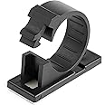 Amazon.com: StarTech.com 100 Adhesive Cable Management Clips Black ...