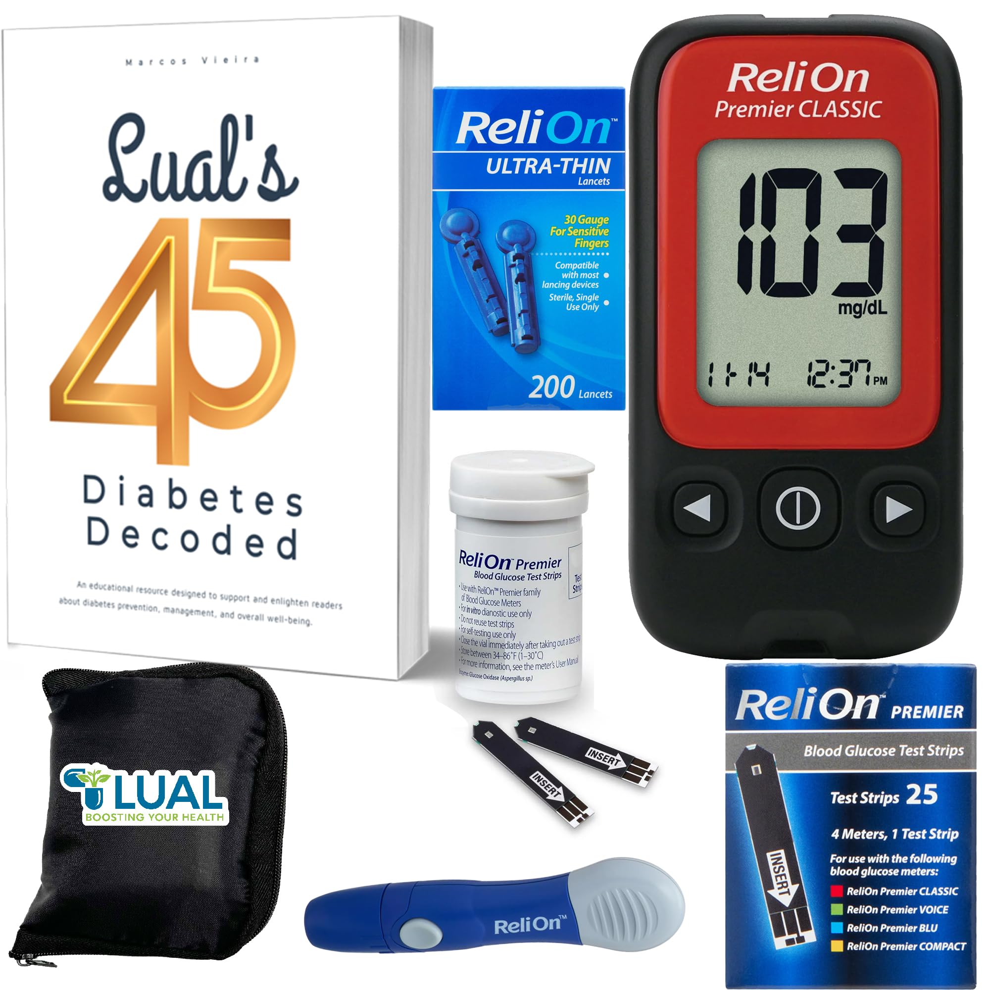 Mua 45 Diabetes Decoded Bundle with ReliOn Blood Glucose Monitor Start ...