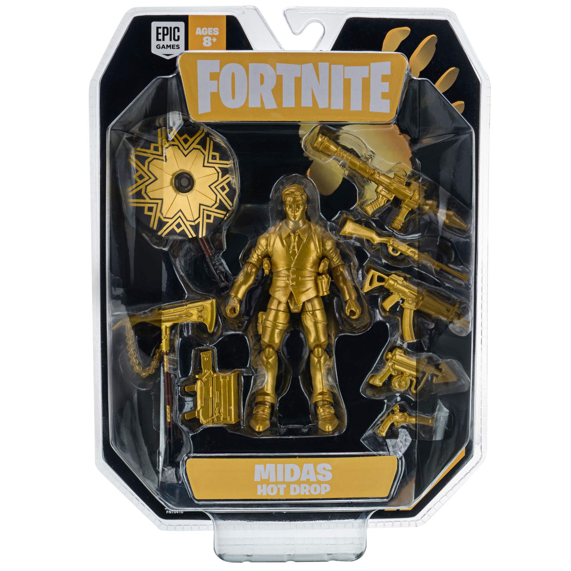 Mua Fortnite Hot Drop1 Figure Pack, with 4-inch Midas-Gold Figure ...