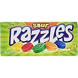 Amazon.com : Sour Razzles Candy/Gum, Box of 24 1.4-Ounce Bags : Grocery ...