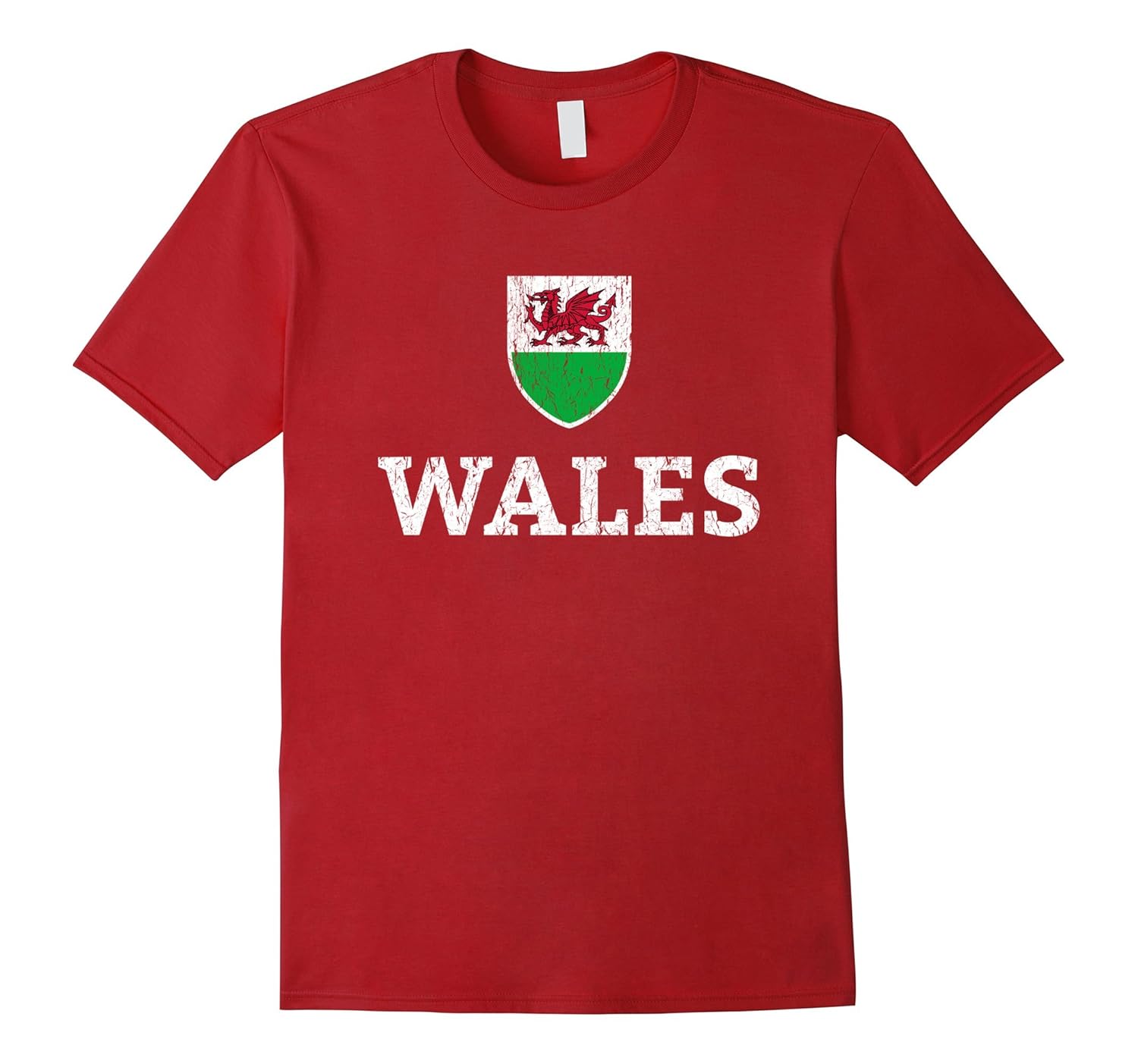Vintage Wales Soccer Jersey Welsh Soccer T-Shirt The Dragons-CL – Colamaga
