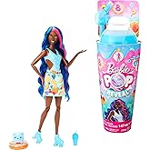 Amazon.com: Barbie Pop Reveal Doll & Accessories, Grape Fizz Scent with ...