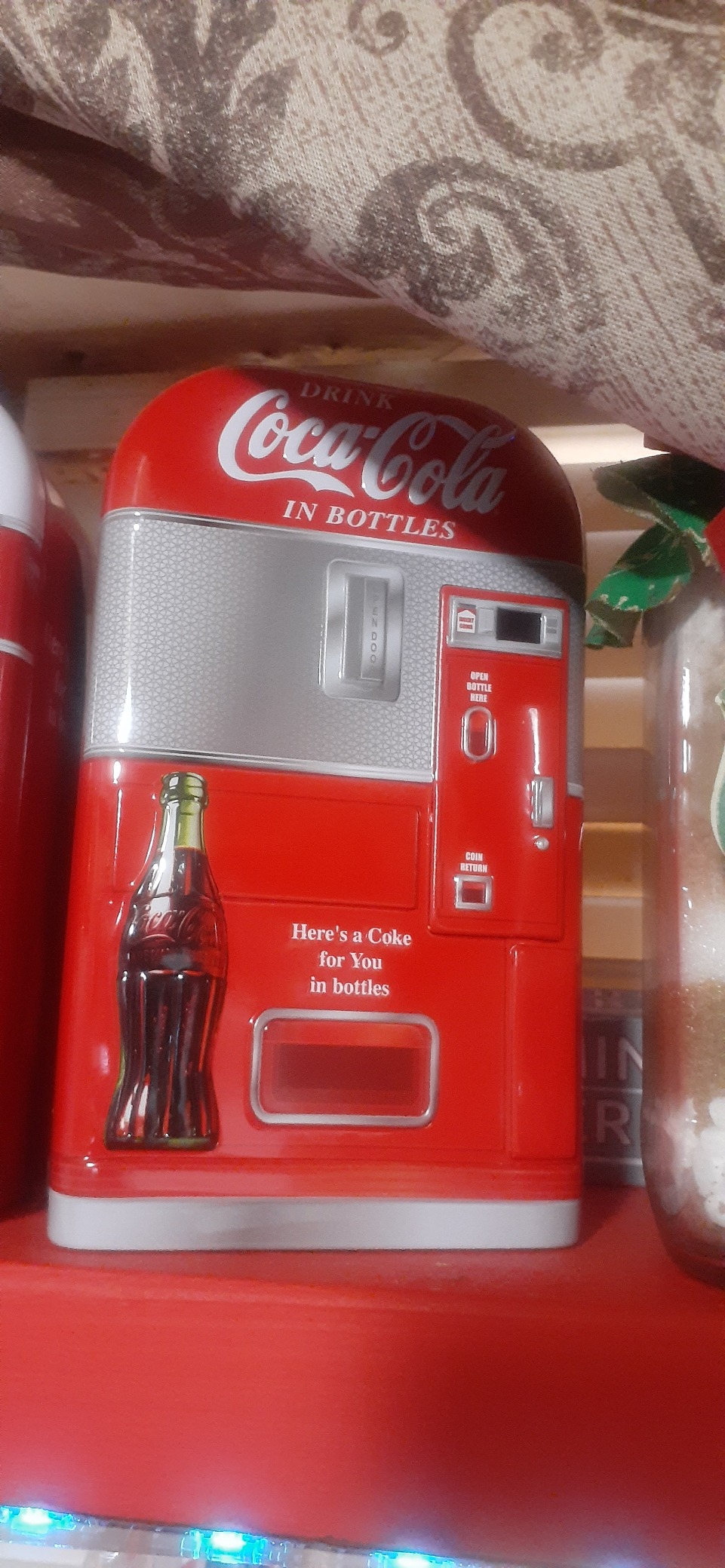 $4/mo - Finance Coca-Cola Vending Machine Tin Banks (Set of 3) | Buy ...