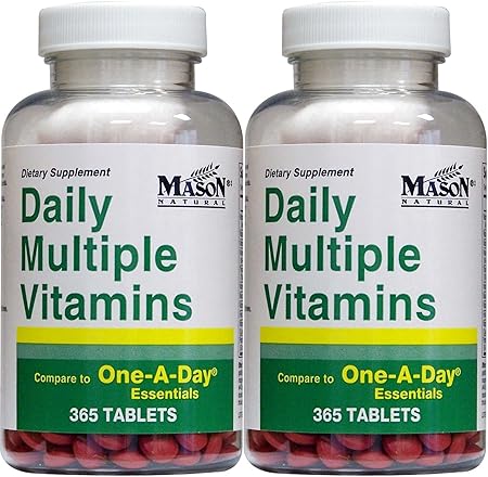 Amazon.com: Daily Multiple Vitamins Compare to One A Day Essentials ...