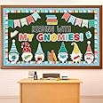 Amazon.com : Justforjoyful 57pcs Back to School Gnomes Bulletin Board ...