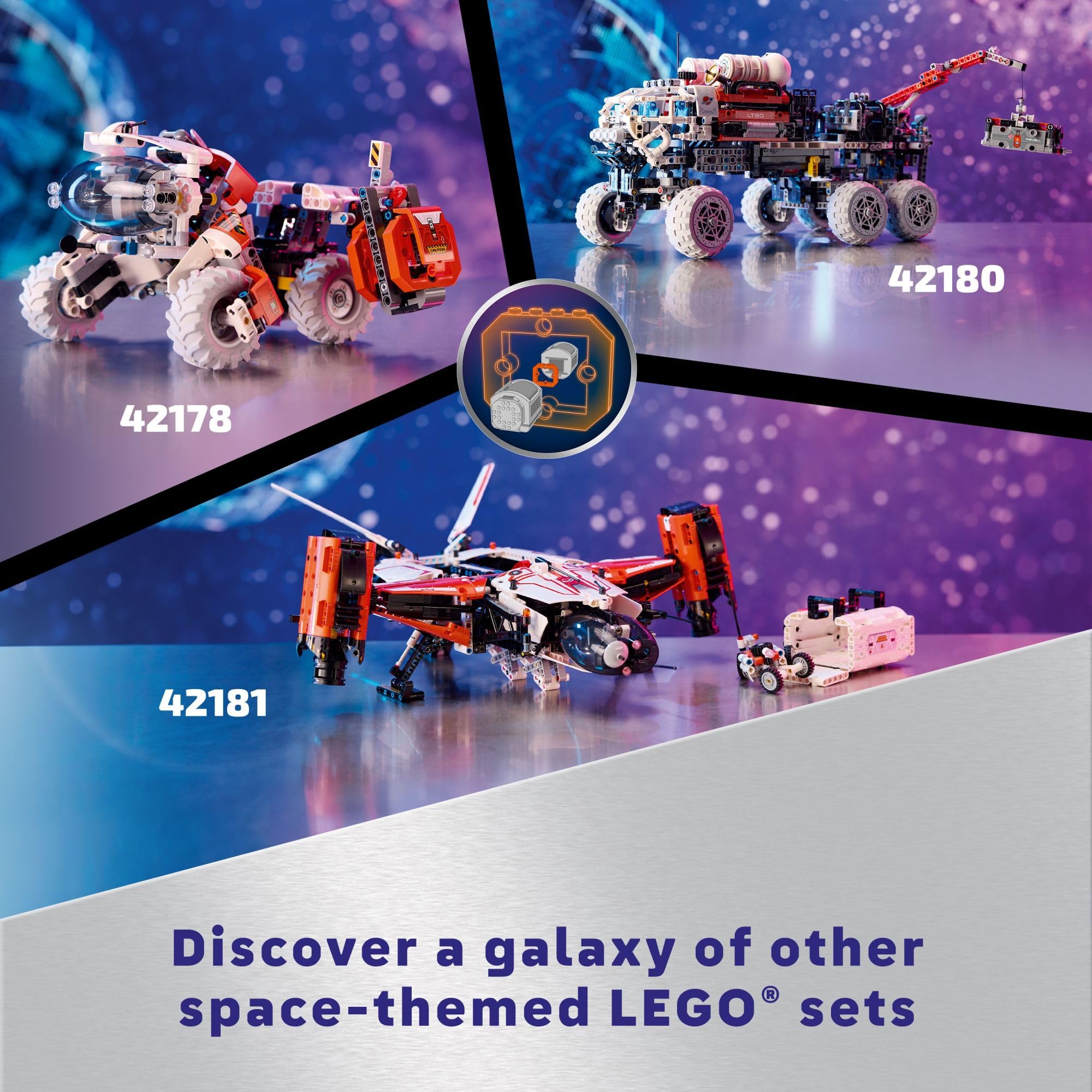 Mua Technic VTOL Heavy Cargo Spaceship LT81, Space Gift Idea for Kids ...