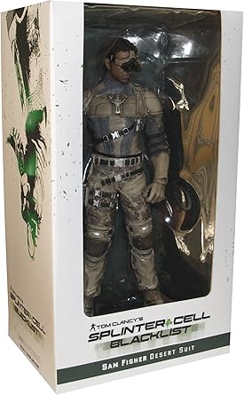 Tom Clancy's Splinter Cell Blacklist Figurine - Sam Fisher: Desert Suit ...