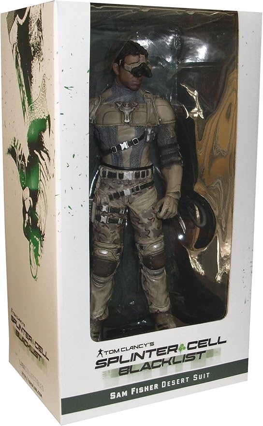 Tom Clancy's Splinter Cell Blacklist Figurine - Sam Fisher: Desert Suit ...