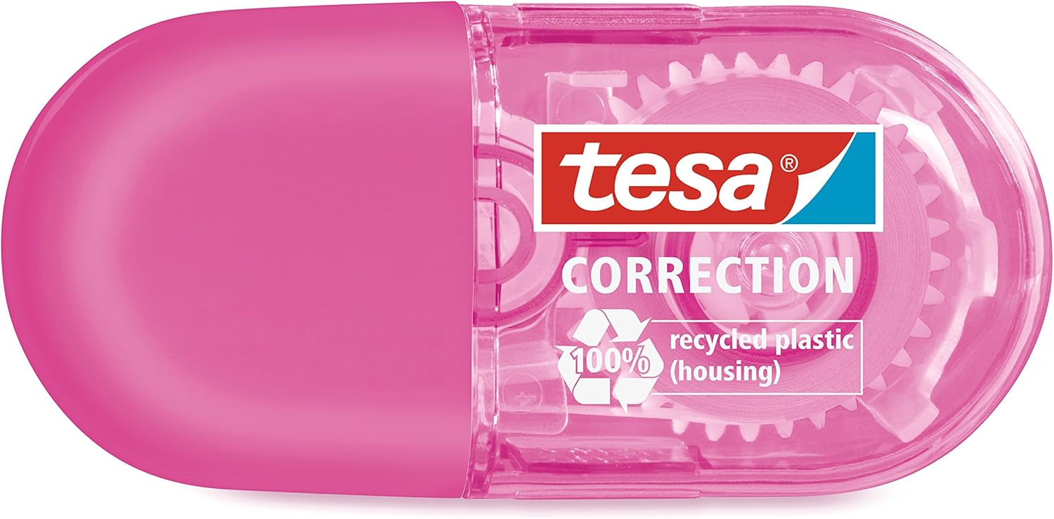 Tesa 59815 Mini Correction Tape, Pink – BigaMart