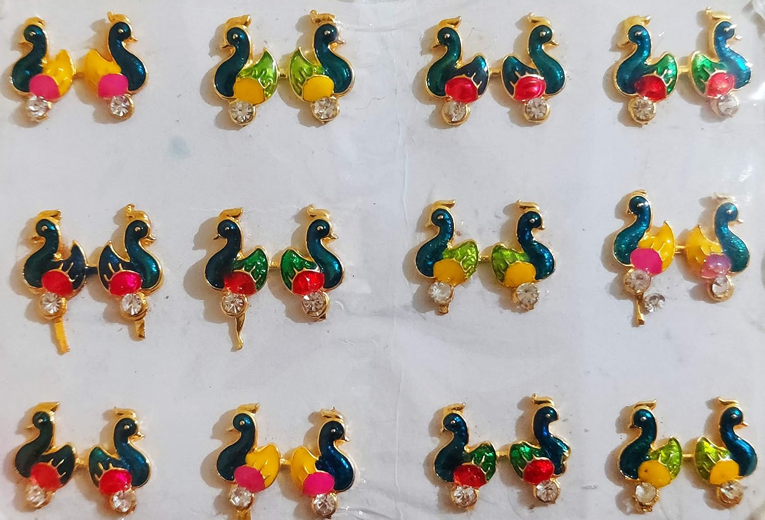 Buy Brij Sugandha Laddu Gopal Meena & Diamond KUNDAL with Free Wax Glue ...