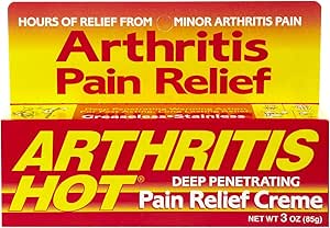 Amazon.com: Arthritis Hot Pain Relief Creme 3 oz (Pack of 2): Health ...