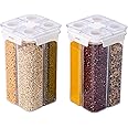 Amazon.com: Chef's Path Customizable Airtight Pantry Storage Containers ...