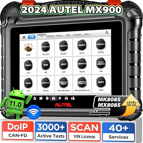 Autel MaxiCheck MX900: Same as MK900, 2024 Bidirectional Scan Tool ...
