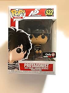 Amazon.com: Funko Pop! Games: Persona 5 - Protagonist Exclusive : Toys ...