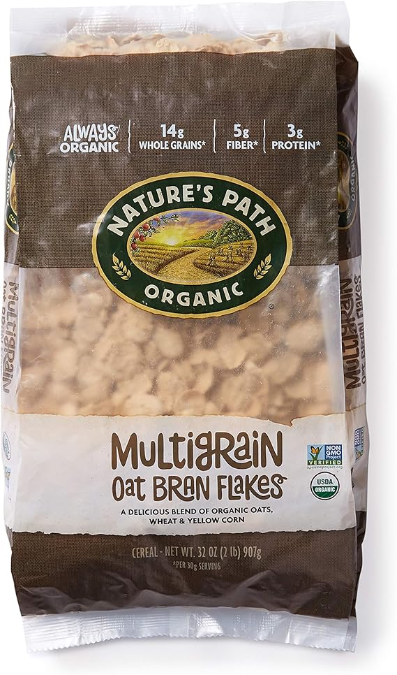 Natures Path Multigrain Flake Cereal (6x907g): Amazon.ca: Grocery