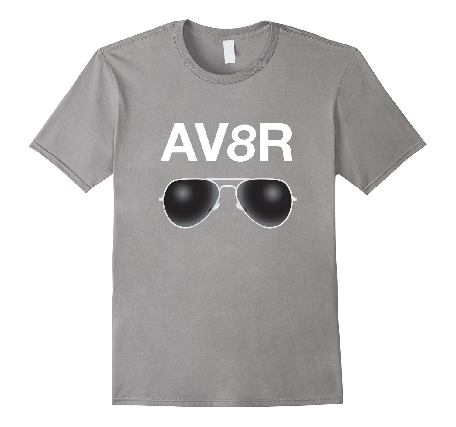 AV8R with Aviator Sunglasses T-Shirt
